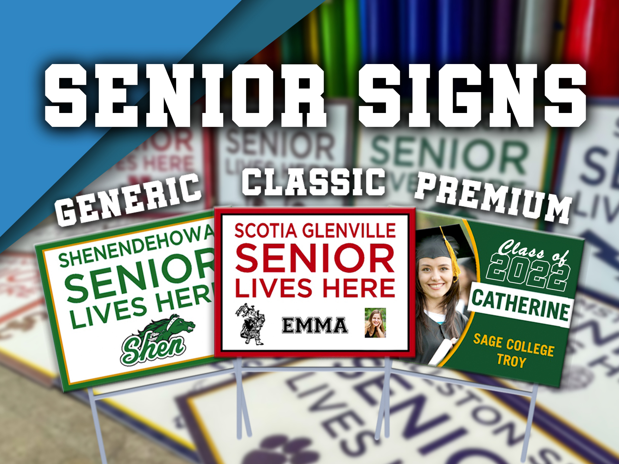Senior Signs - AJ Signs