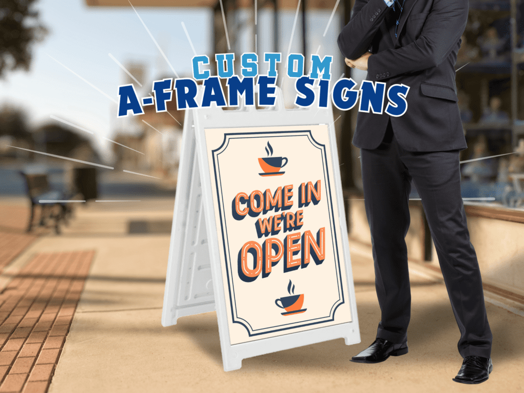 A-Frame Signs - AJ Signs